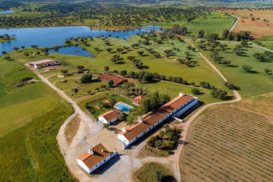 190 Hectare Estate (16 Hectares Of In Santiago Maior, évora District ...