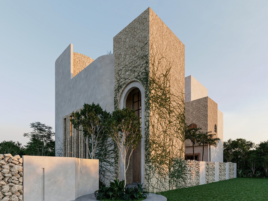 Private Four Bedroom Architectural Villa Near In Tulum, Quintana Roo ...