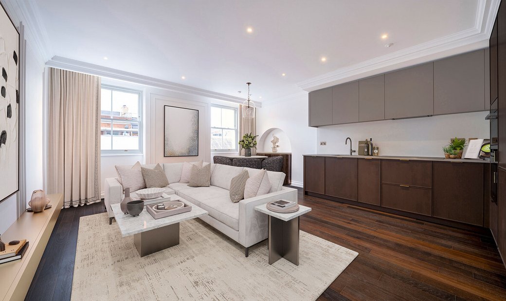 An Interior Designed Third Floor Apartment In London, England, United ...