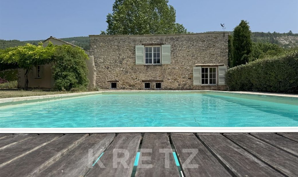 Fully Renovated Mill With In Forcalquier, Provence Alpes Côte D'azur ...