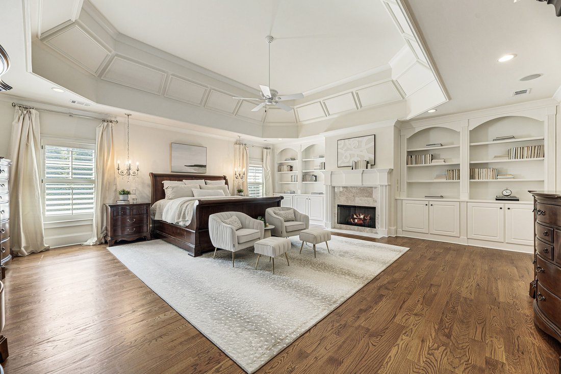 Custom Built Estate On Rare Flat Lot In Atlanta, Georgia, United States ...