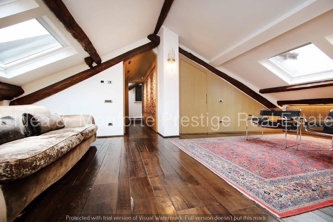 Penthouse With Terrace In The Heart Of Milan In Milan, Lombardy, Italy ...