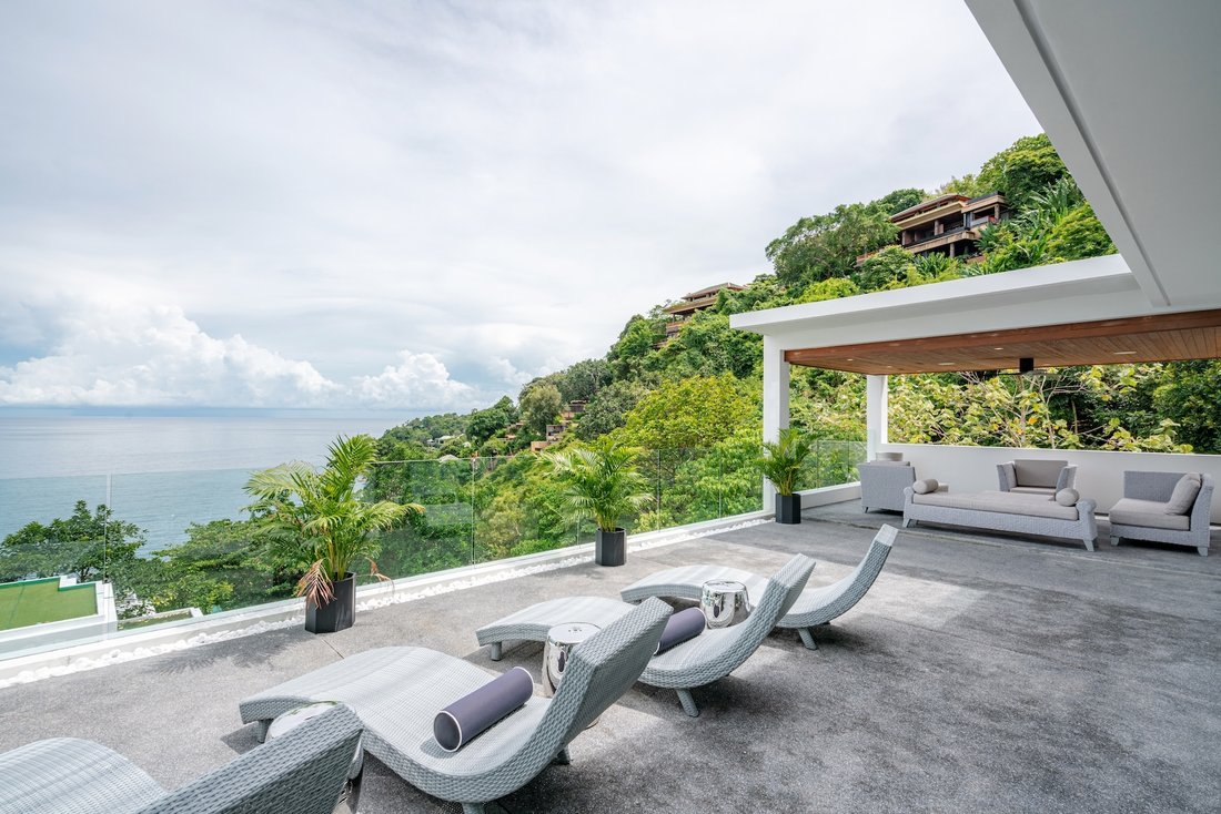 Panoramic Ocean Living In A Prestigious 6 Bedroom In Kamala, Phuket ...