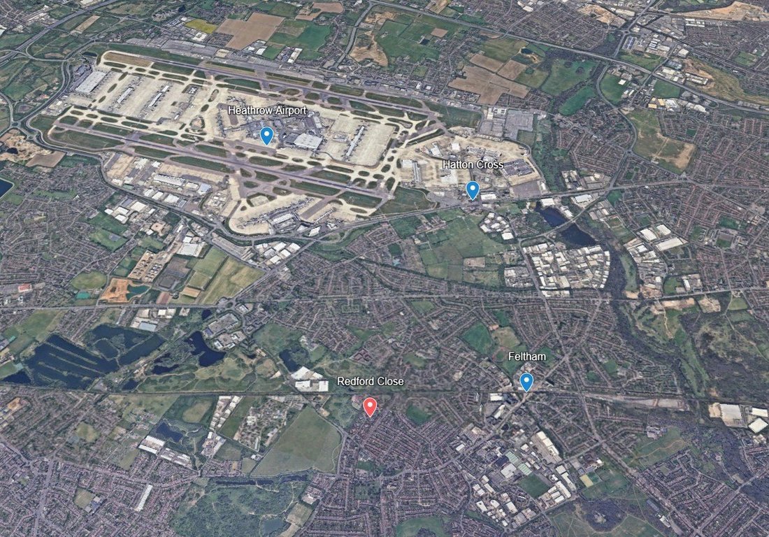 Redford Close, Feltham, Tw13 In Feltham, England, Vereinigtes ...