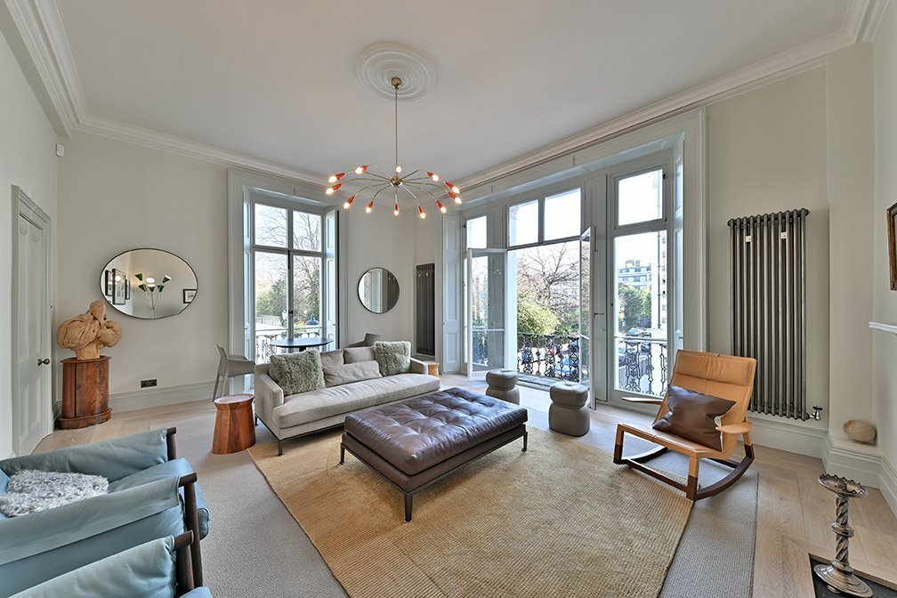 Appartement Plat, Onslow Square, South Dans Londres, Angleterre ...