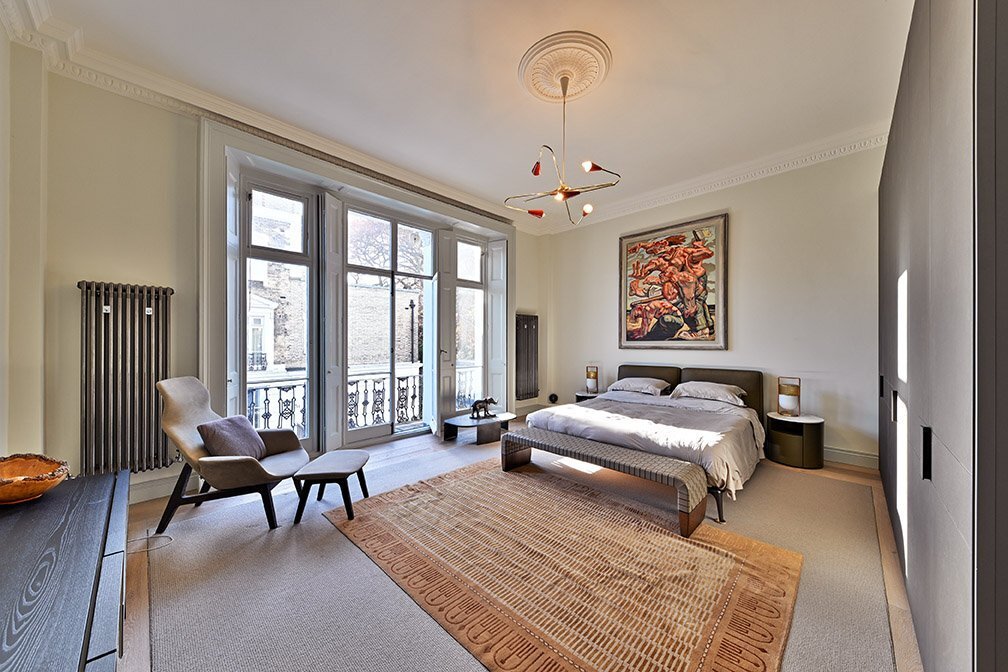 Appartement Plat, Onslow Square, South Dans Londres, Angleterre ...