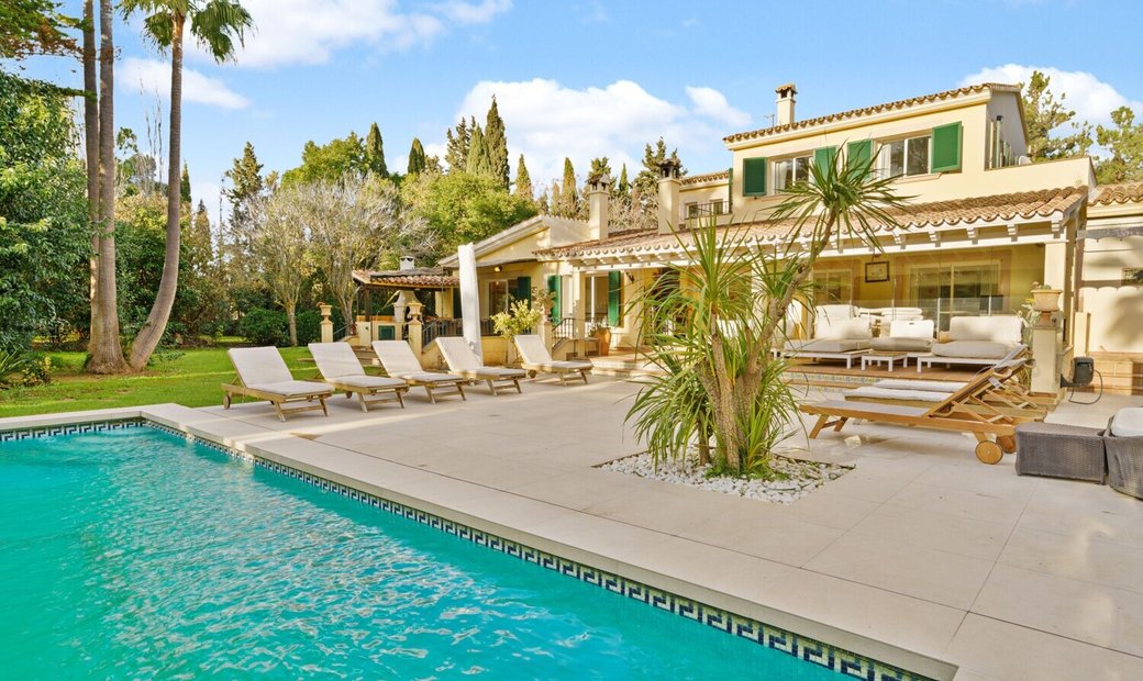 Mediterranean Hideaway Infused In Santa Maria Del Cami, Balearic ...