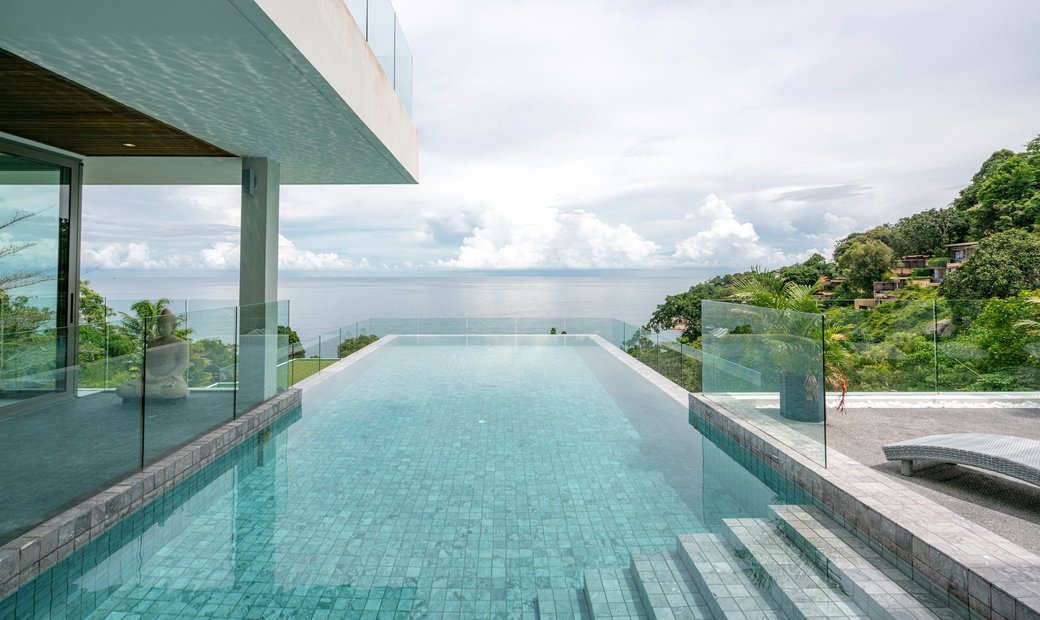 Panoramic Ocean Living In A Prestigious 6 Bedroom In Kamala, Phuket ...