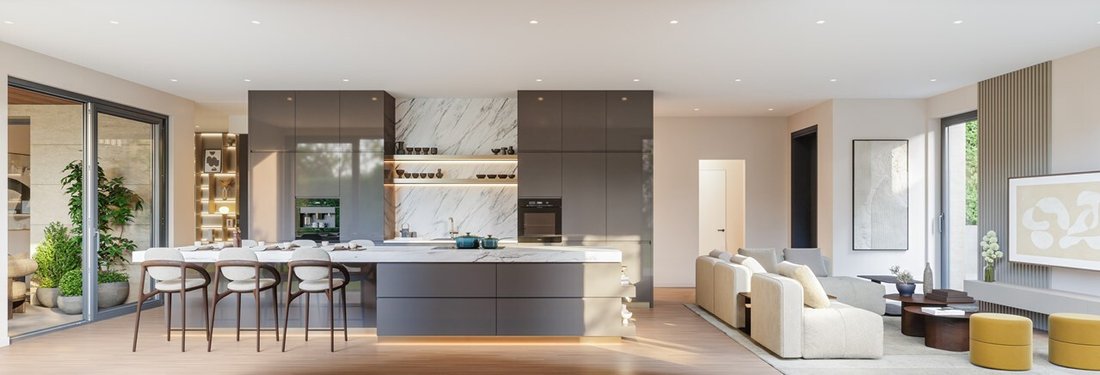 Coïa, Corsier 3 Villas à Proximité Du Lac Dans Corsier, Genève, Suisse ...