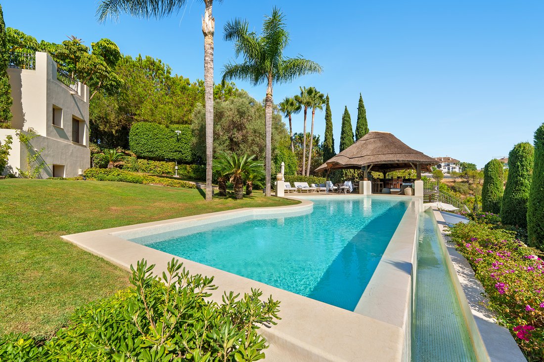A Mansion With Private Forest In Marbella, Andalusia, Spain For Sale ...