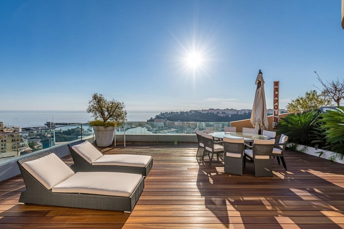Monaco Ultra Rare Panoramic Penthouse With Grand Rooftop En Mónaco ...