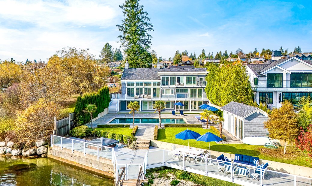 An Iconic Waterfront Estate In In North Vancouver, British Columbia ...