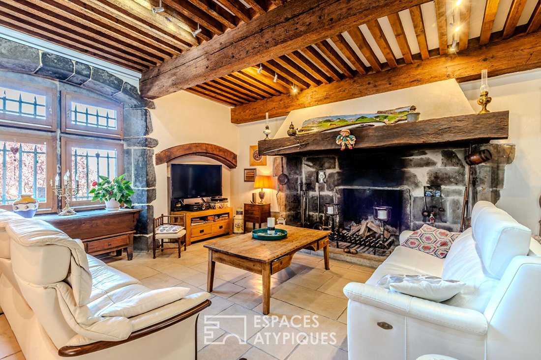 Castle With Outbuildings And In Saint Cergues, Auvergne Rhône Alpes ...