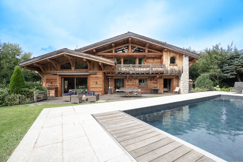 Chalet With Pool Between The Center En Megève, Auvernia Ródano Alpes ...