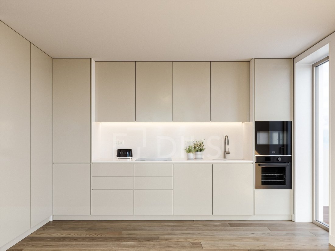 2 Zimmer Wohnung Mit Balkon In Neuer Anlage In Lumiar, Lissabon ...