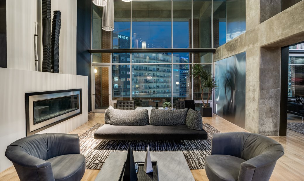 Architectural Loft With Terrace Overlooking In Dallas, Texas, United ...