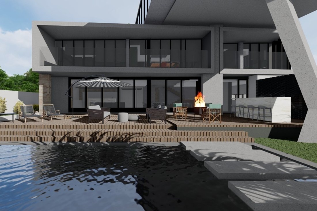 Le Chef D'œuvre Moderne De Dans Le Cap, Cap Occidental, Afrique Du Sud ...