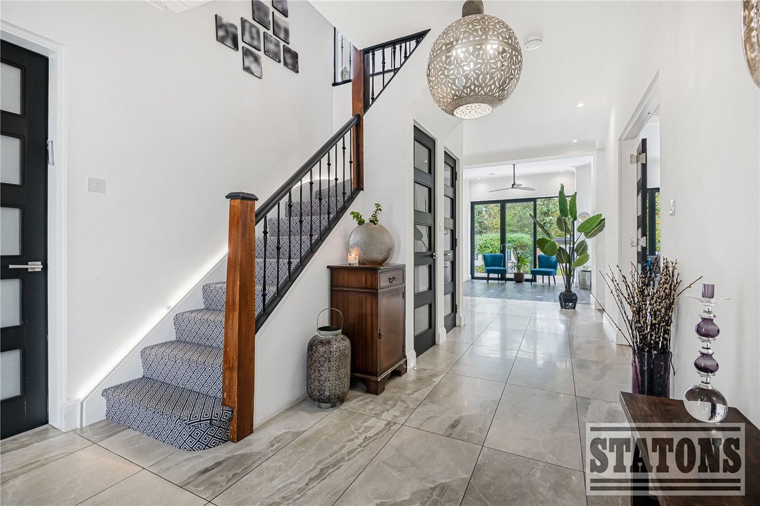 Bourne Hill, Londres Dans Borough Londonien De Barnet, Angleterre ...