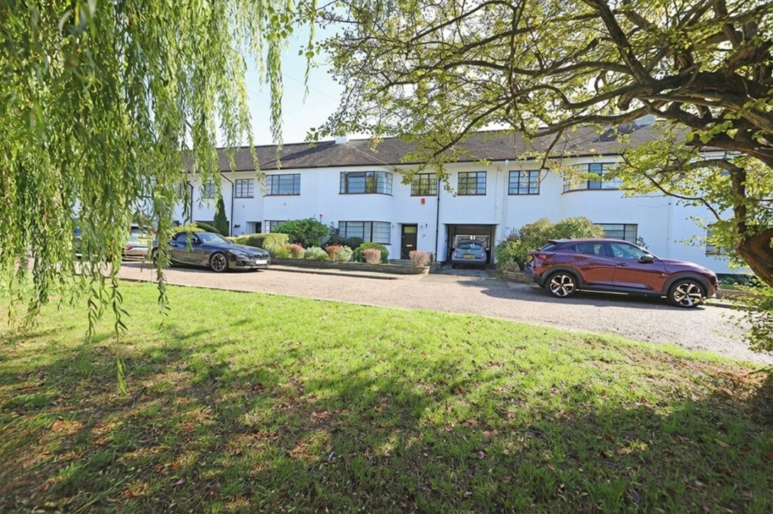 Ossulton Way Hampstead Garden Suburb N2 En Londres, Inglaterra, Reino ...