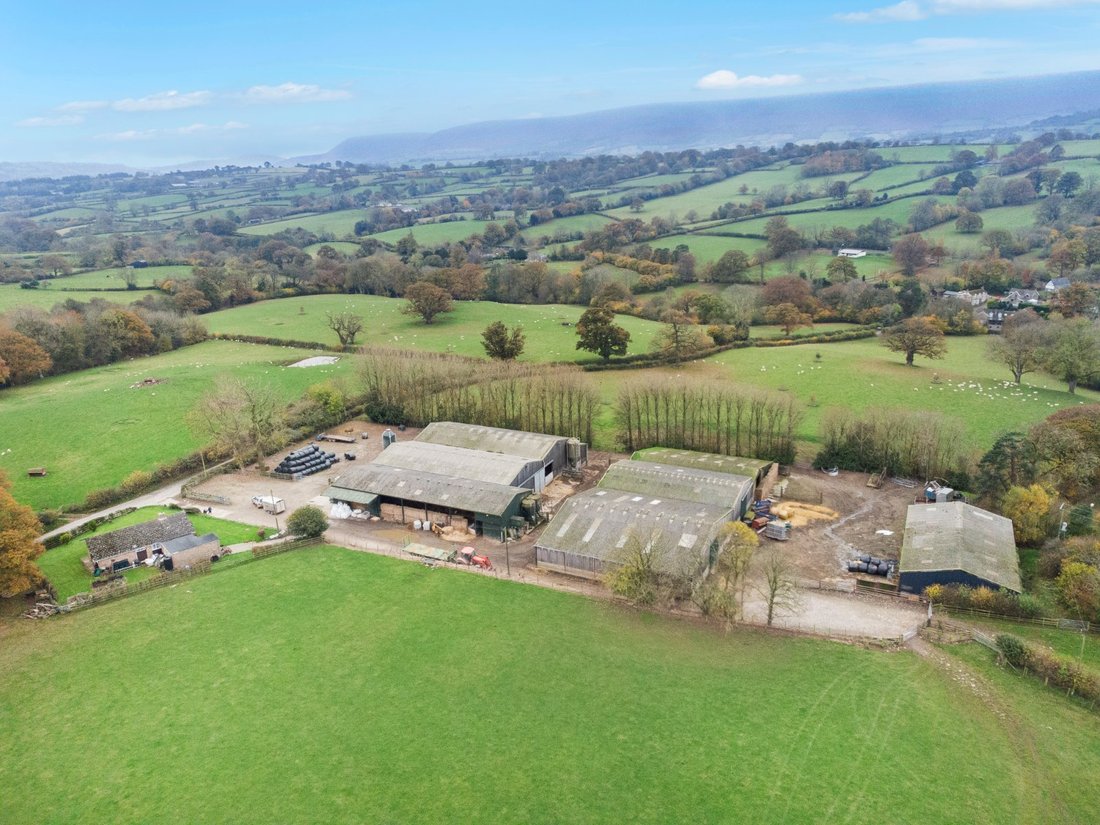 Bank Farm, Michaelchurch Dans Michaelchurch Escley, Angleterre, Royaume ...