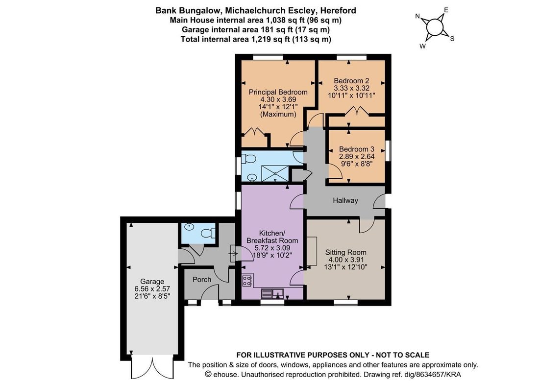 Bank Farm, Michaelchurch Dans Michaelchurch Escley, Angleterre, Royaume ...