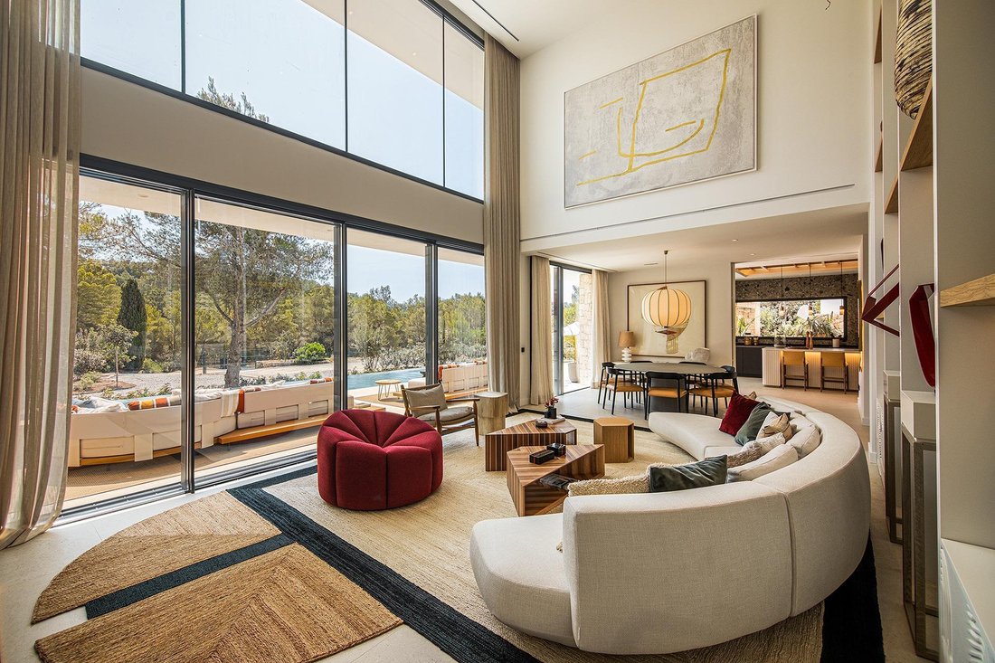 🟣 Luxury Villa In In Roca Llisa, Santa Eularia Des Riu, Balearic ...