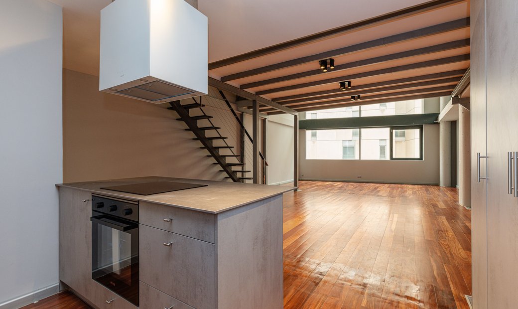 Modern Renovated Duplex Loft In Manoteras In Hortaleza, Madrid, Spain ...