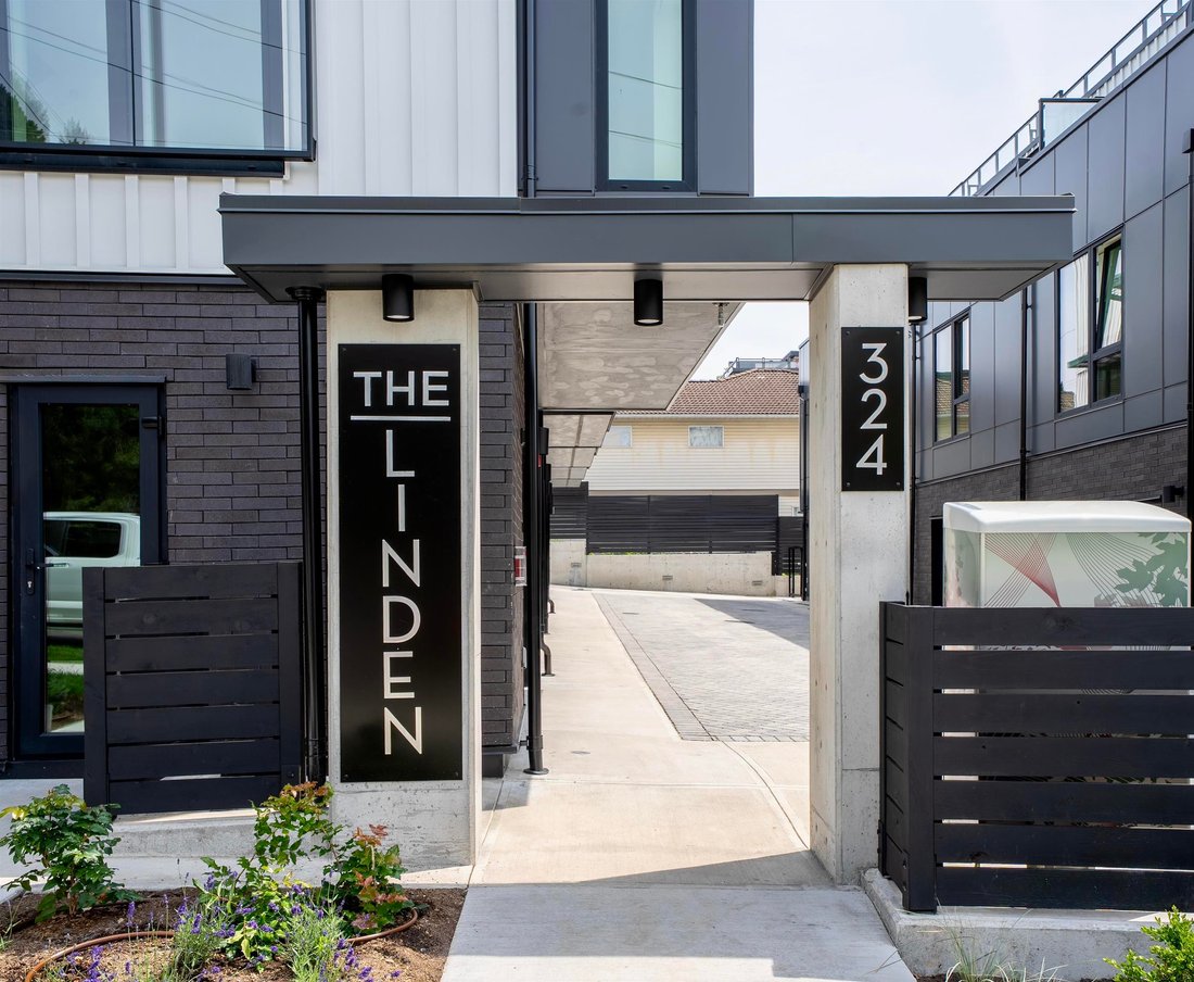 The Linden Modern Townhomes In North Vancouver, British Columbia ...