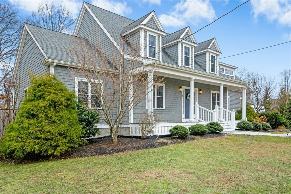 Sonnenbeschienenes Wohnen An In Scituate, Massachusetts, Vereinigte ...