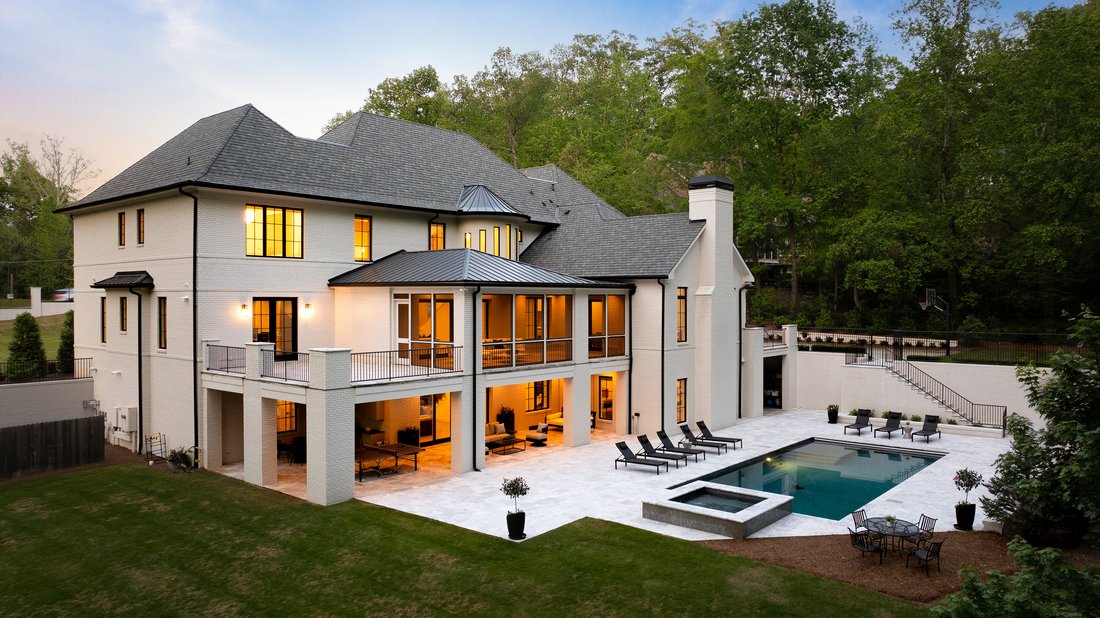 Domaine Personnalisé Fermé Sur Près De Six Dans Atlanta, Géorgie, états ...