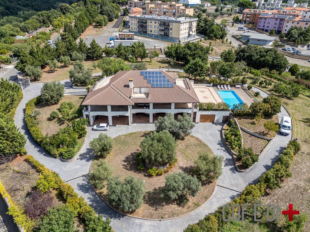 Villa With Pool, Park And Panoramic Terraces In Tuscia In Canino, Lazio ...