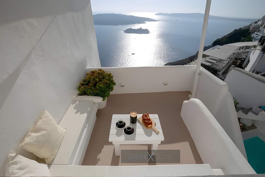 Luxurious Villa For Sale In Santorini, Fira In Thira, Aegean, Greece ...
