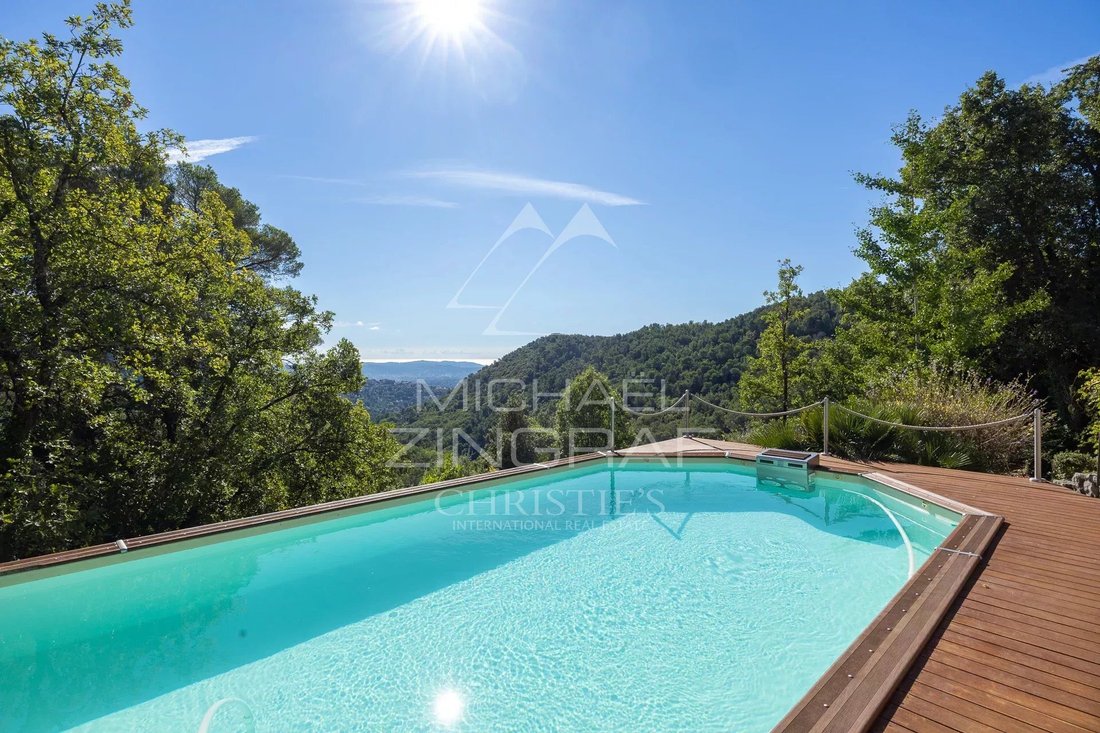Charming Single Storey Villa With In Cabris, Provence Alpes Côte D'azur ...