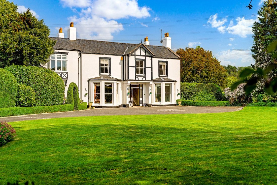 Lower Denbigh Road, St. Asaph, In Saint Asaph, Wales, United Kingdom ...