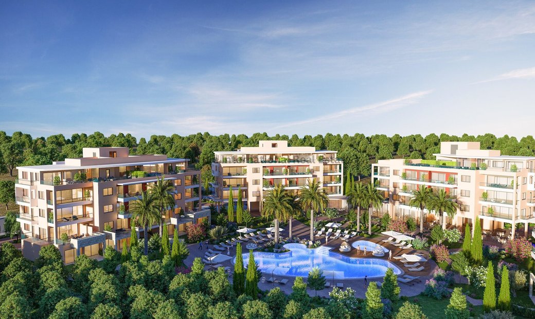 Limassol Penthouse Apartment With Pool Near Coast In Ypsonas, Limassol ...