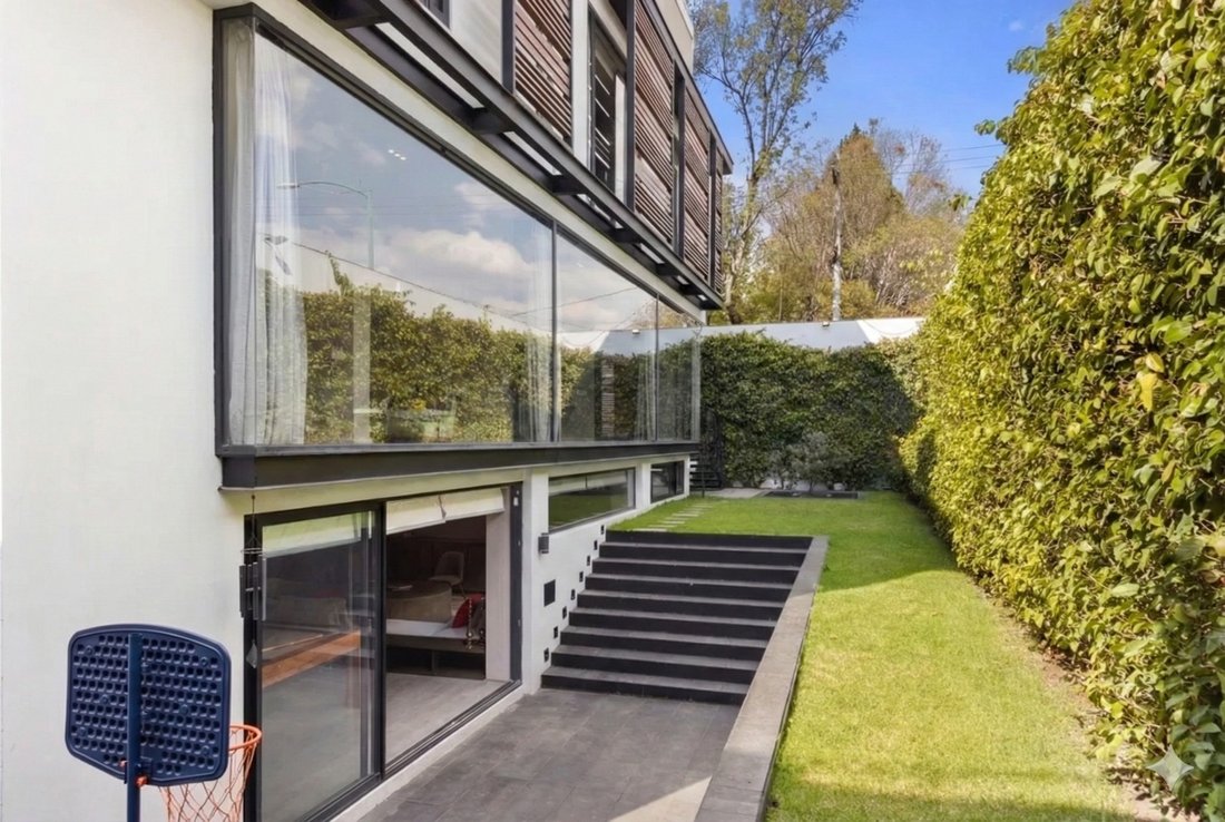 Exceptional Corner Residence In Lomas De In Mexico City, Mexico City ...