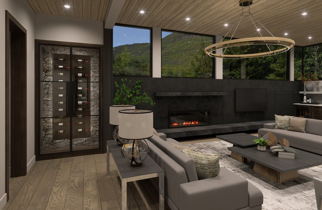 Newly Constructed Mountain Contemporary On In Vail, Colorado, United ...