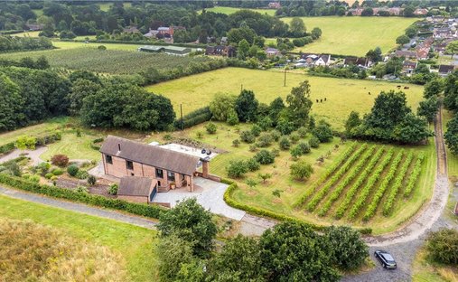 Luxe maisons avec vignoble / cave à vendre en Worcester, Angleterre ...