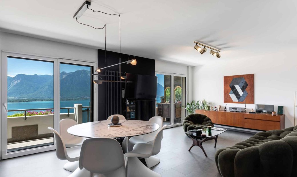 Splendid Loft Just 2 Minutes From The Glion En Veytaux, Cantón De Vaud ...