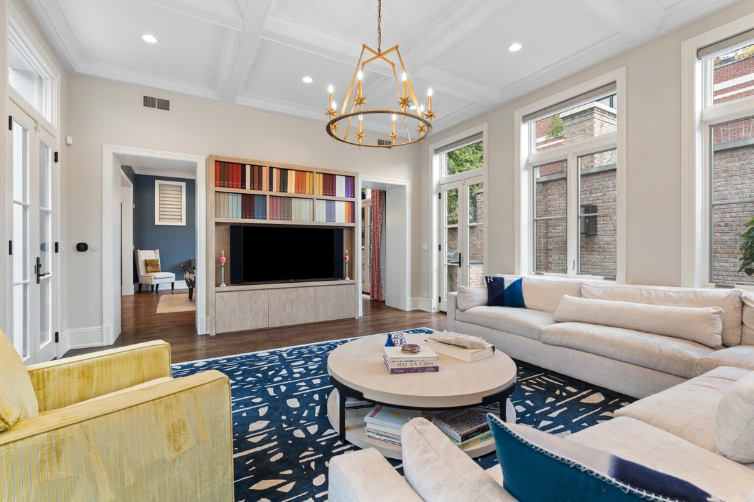 Magnificent Custom Built Limestone Home Of In Chicago, Illinois, United ...