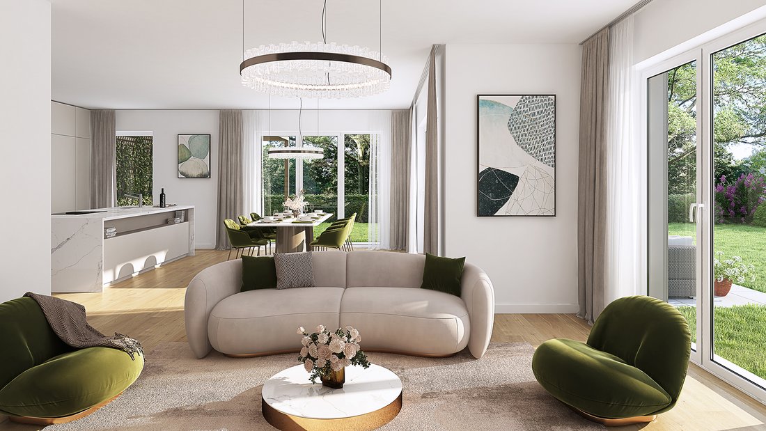 New Minergie Certified Contemporary Villa In A In Commugny, Vaud ...