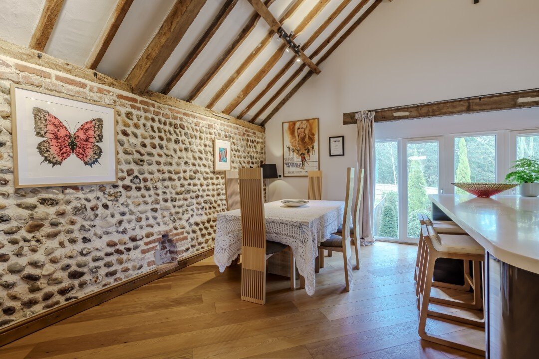 Conversion De Grange De 4 Chambres à Dans Bacton, Angleterre, Royaume ...
