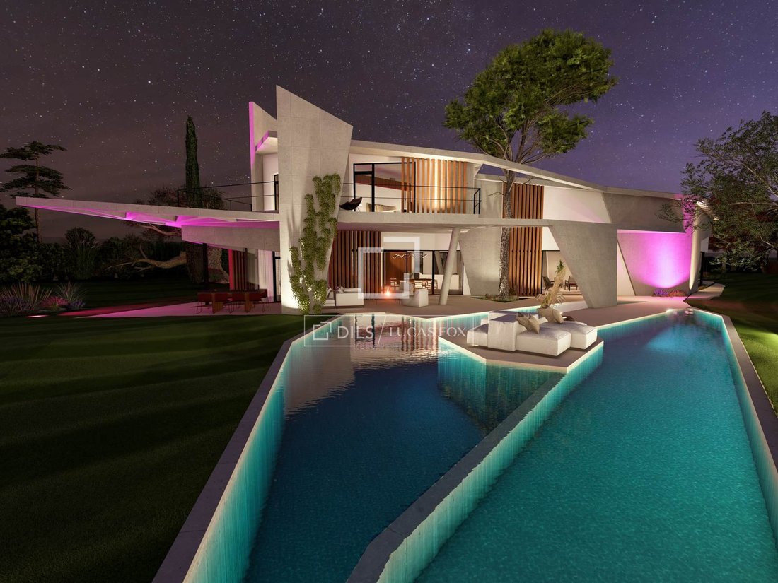 Exceptional New Build Luxury Villa Of Avantgarde Design In Somosaguas ...
