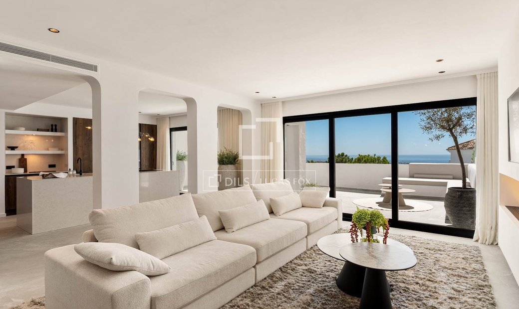 Contemporary Duplex With Panoramic Sea Views In In Marbella, Andalusia ...