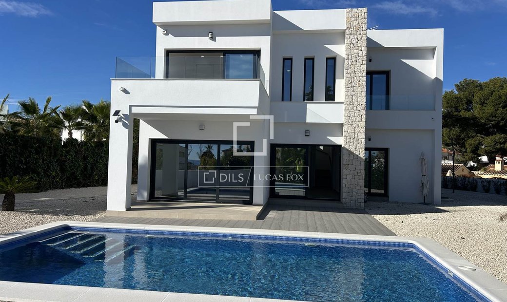 Excellent, New Build 3 Bedroom House For In Benissa, Valencian ...