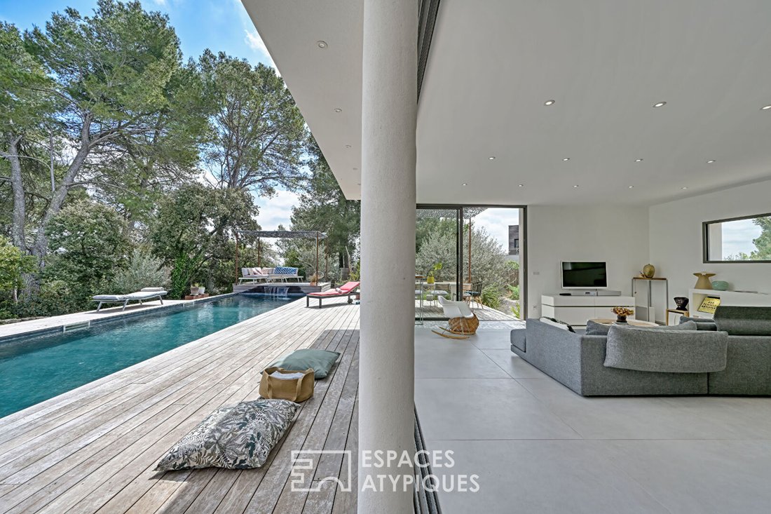 Bright Contemporary Villa With 15m Pool In Sommières, Occitanie, France ...