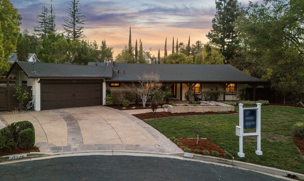 Elegant Spanish Style Single Story Home In Los Gatos, California ...