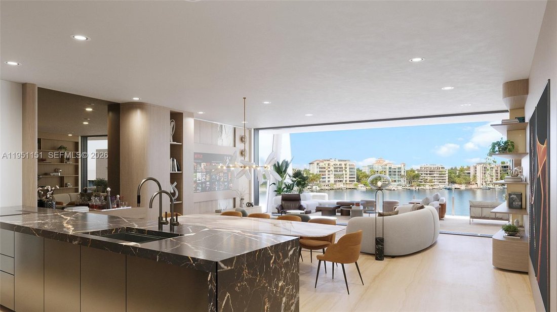 5 Grove Isle, S301 Coconut Grove, In Miami, Florida, Vereinigte Staaten ...