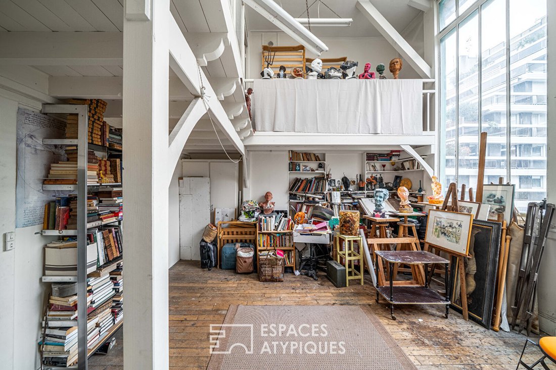 Authentic Top Floor Artist's Studio To En París, Isla De Francia ...
