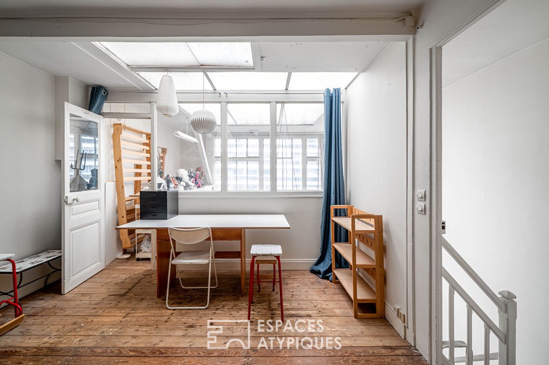 Authentic Top Floor Artist's Studio To En París, Isla De Francia ...